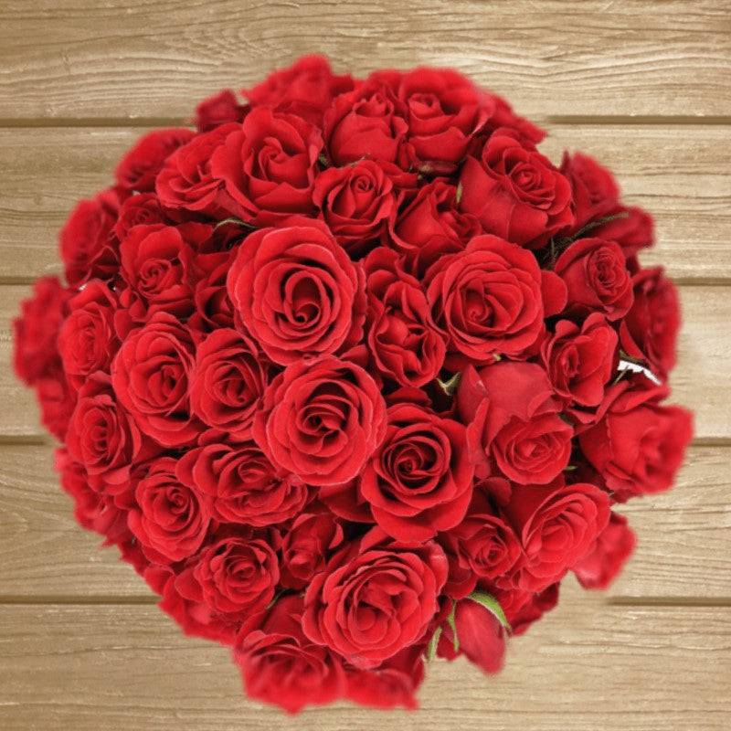 Bravo Red Spray Rose - EbloomsDirect – Eblooms Farm Direct Inc.