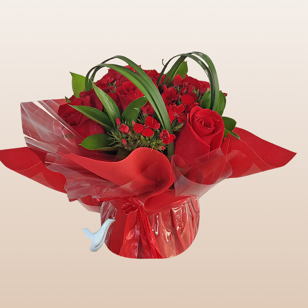 Centerpieces - Touch of Class Red – EbloomsDirect